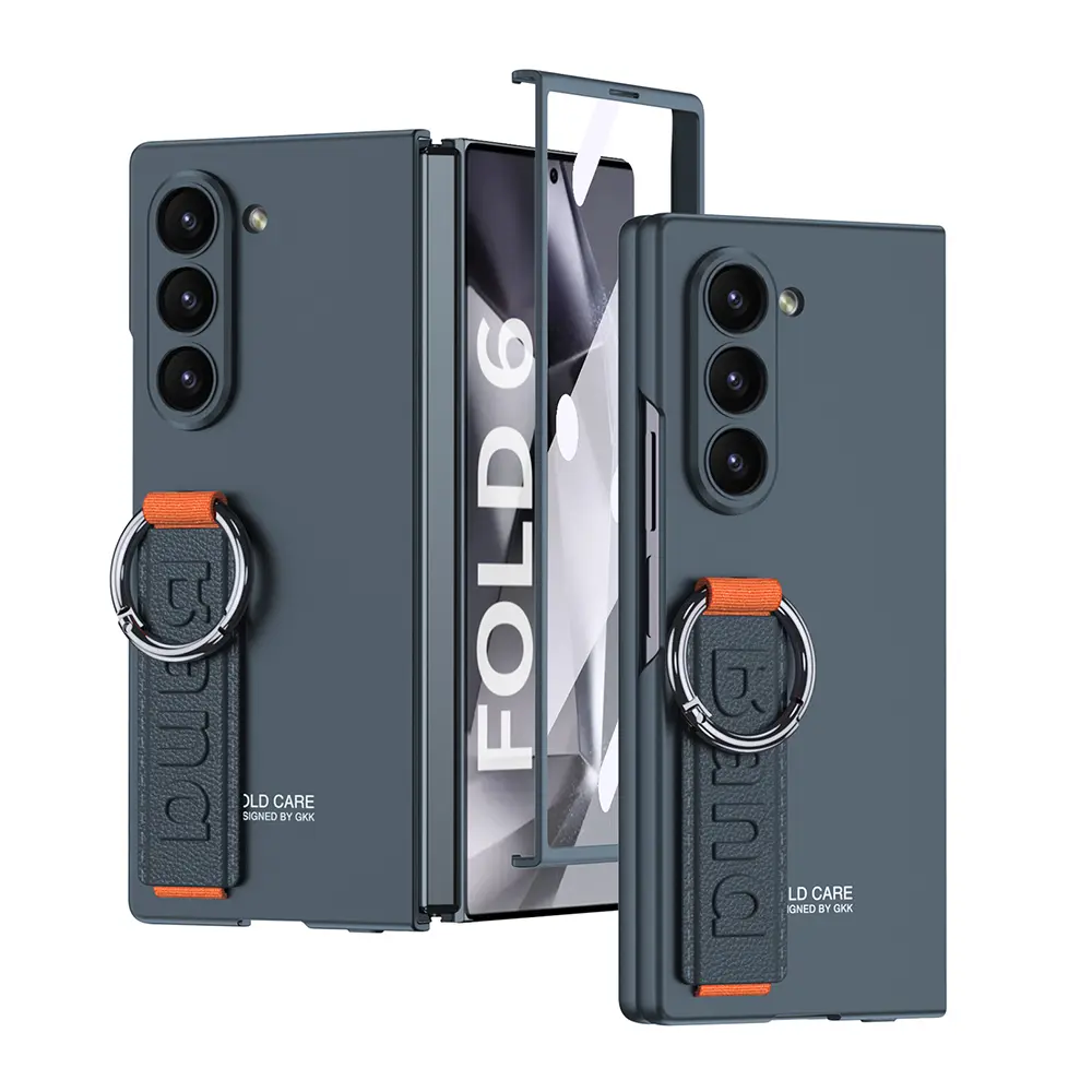 Maska za Samsung Galaxy Z Fold 6 5G STRAP CASE zelena (GKK case)