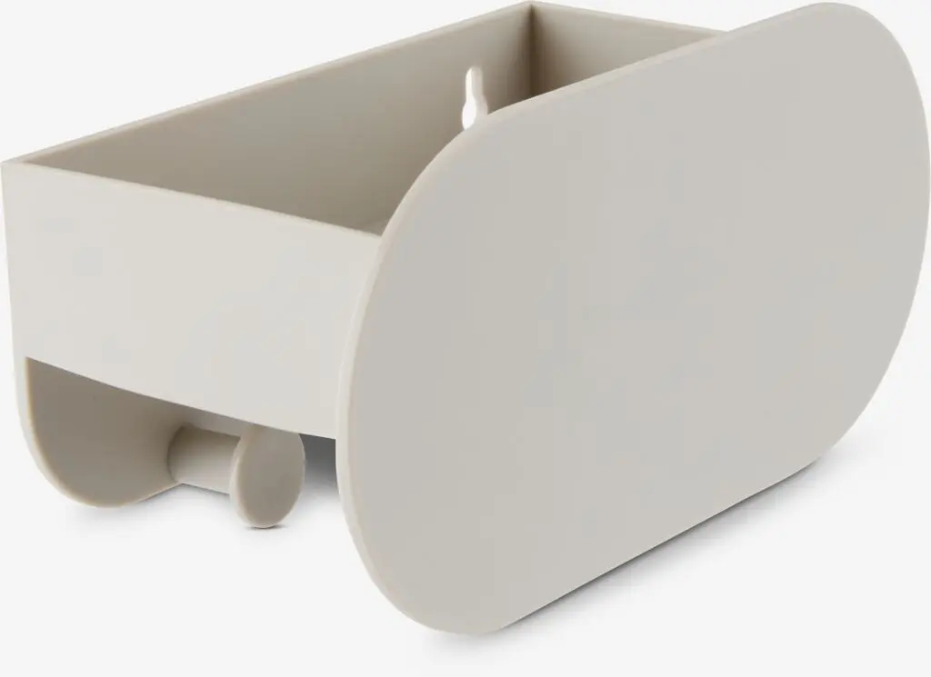 Linea polica za kupatilo 20x10x10cm, bež