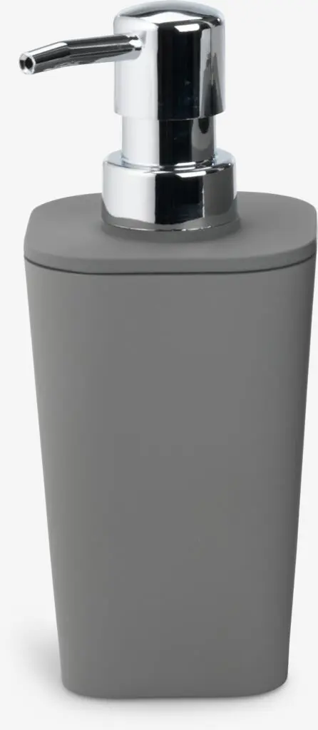 Dozator tečnog sapuna Aurora 7x7x17 cm, siva