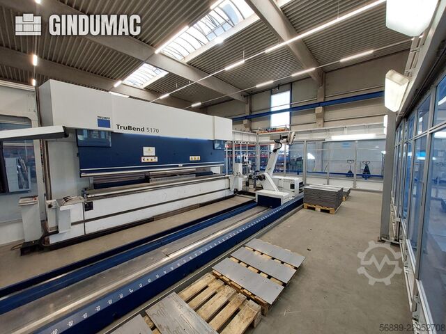 TRUMPF TRUBEND CELL 5000 sa TRUMPF TruBend 5170 i Bend Master 60
TRUMPF TRUBEND CELL 5000 with TRUMPF TruBend 5170 and Bend Master 60