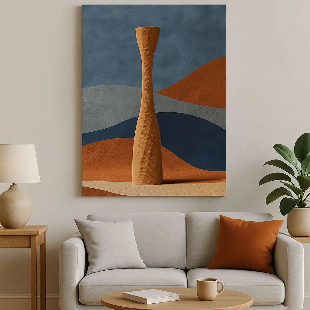 Wallity Dekorativna slika na platnu, 50x70cm, Šarena