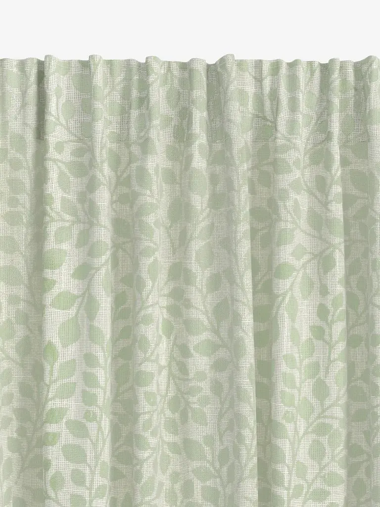 Zavesa Aurora, 1x140x300, svetlo zelena
