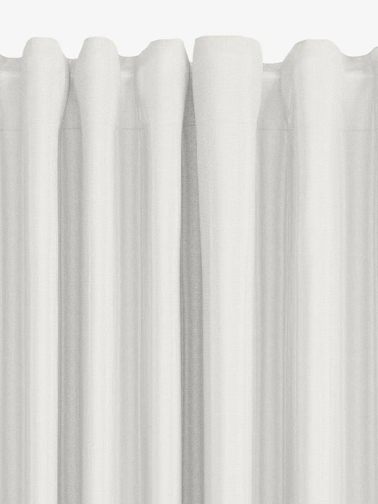 Zavesa Aurora, 1 x 140 x 245 cm, bela