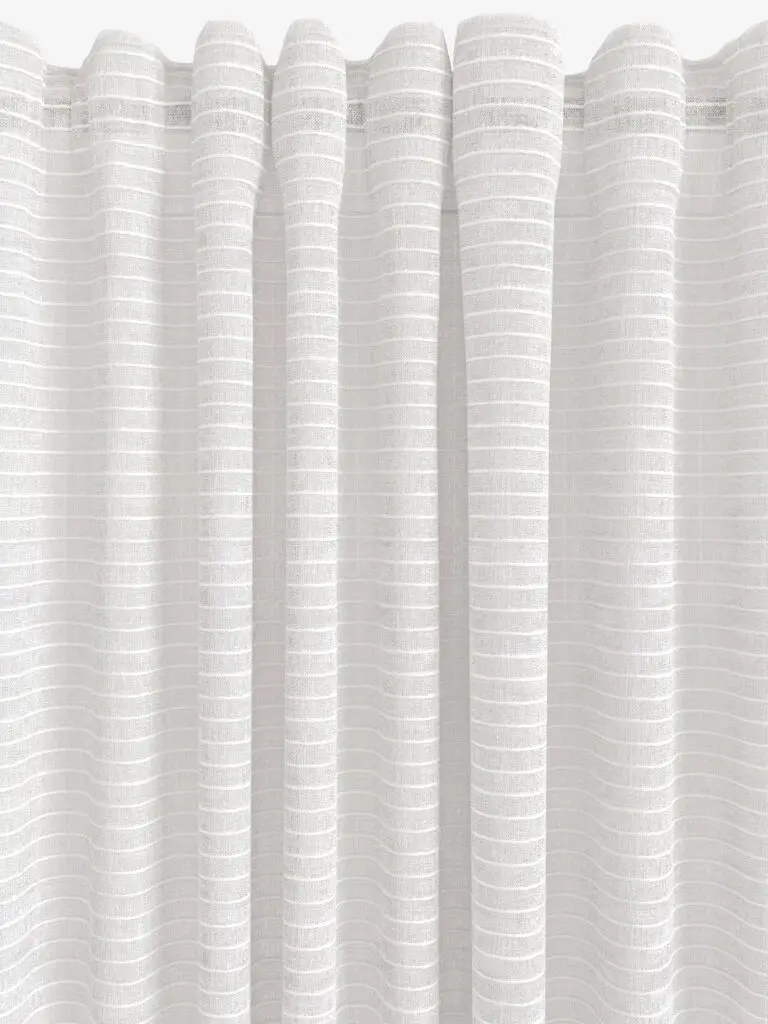 Zavesa Aurora, 1 x 140 x 245 cm, bela