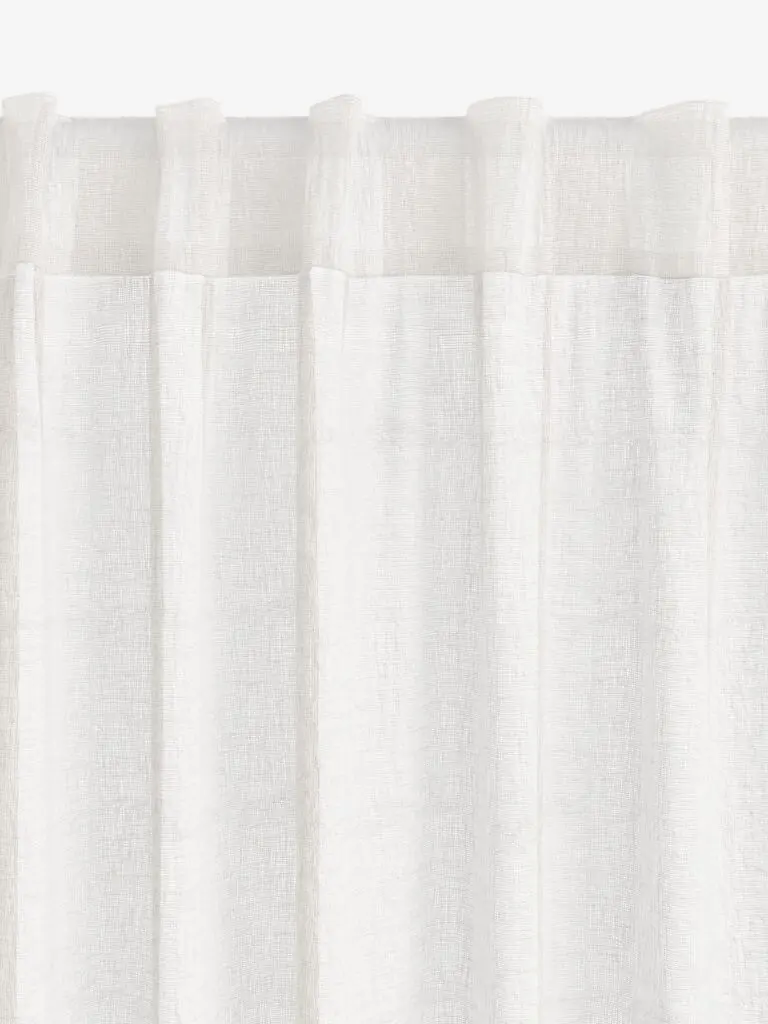 Zavesa Aurora, 1x140x300 cm, bela