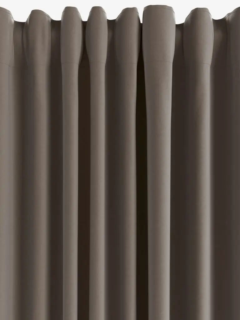 Zavesa Aurora, 1 x 140 x 300 cm, braon