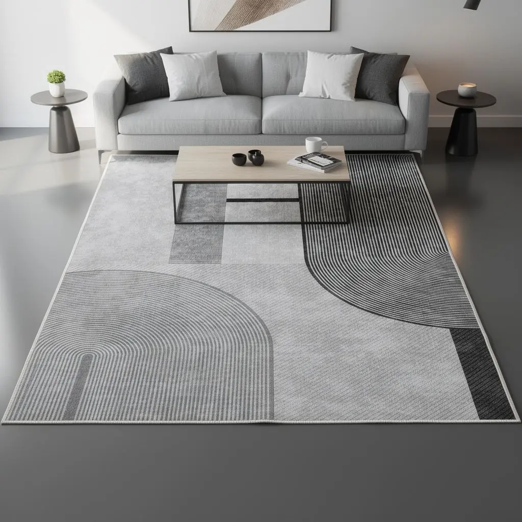 Conceptum Hypnose Tepih, 100x300cm, Sivi