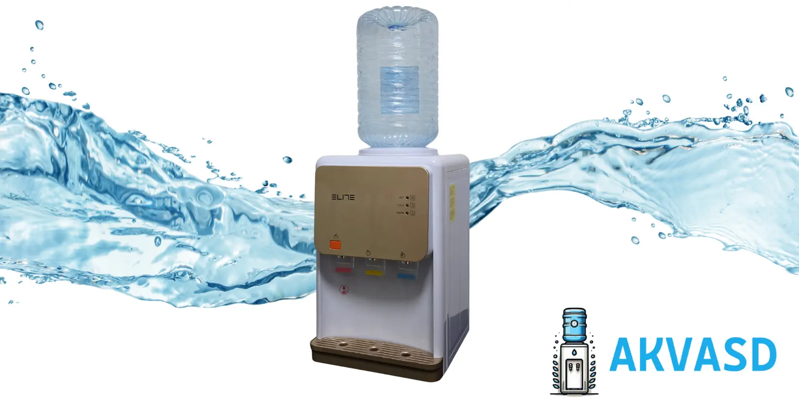 Kompresorski aparat za vodu stoni ELITE WDC-2525W dispenzer za vodu
