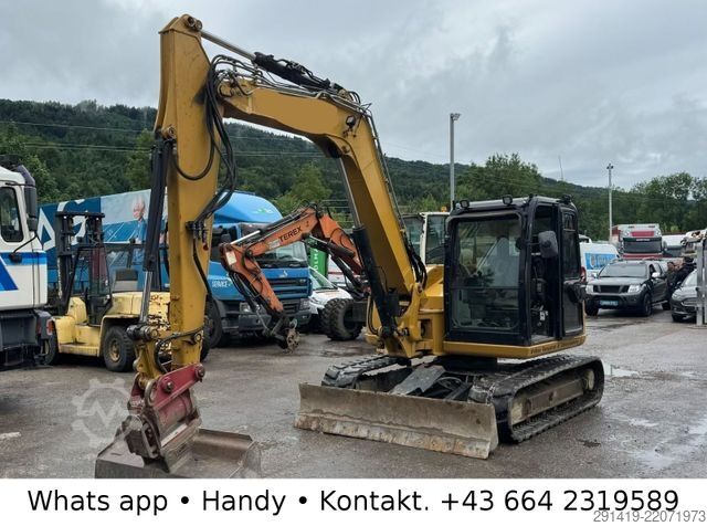 Lančani bager
CATERPILLAR 308 E2CR Kettenbagger / Schild Powertilt Bj2017