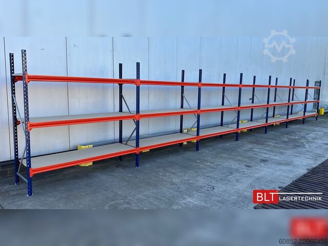 Regal širokog raspona za skladištenje
ca. 28,55 lfm. Weitspannregale H: 200 cm T: 60 cm , 400 kg Fachlast , 3 Ebenen