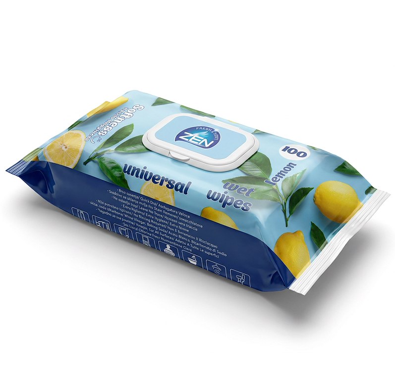 ZEN VLAZNE MARAMICE 100/1 ZA DOMACINSTVO LEMON