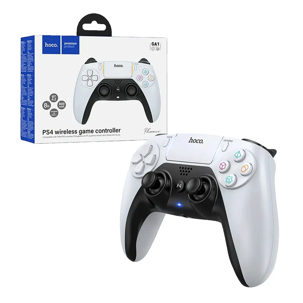 Hoco Bežični geјmpad za PS4 GA1, Beli