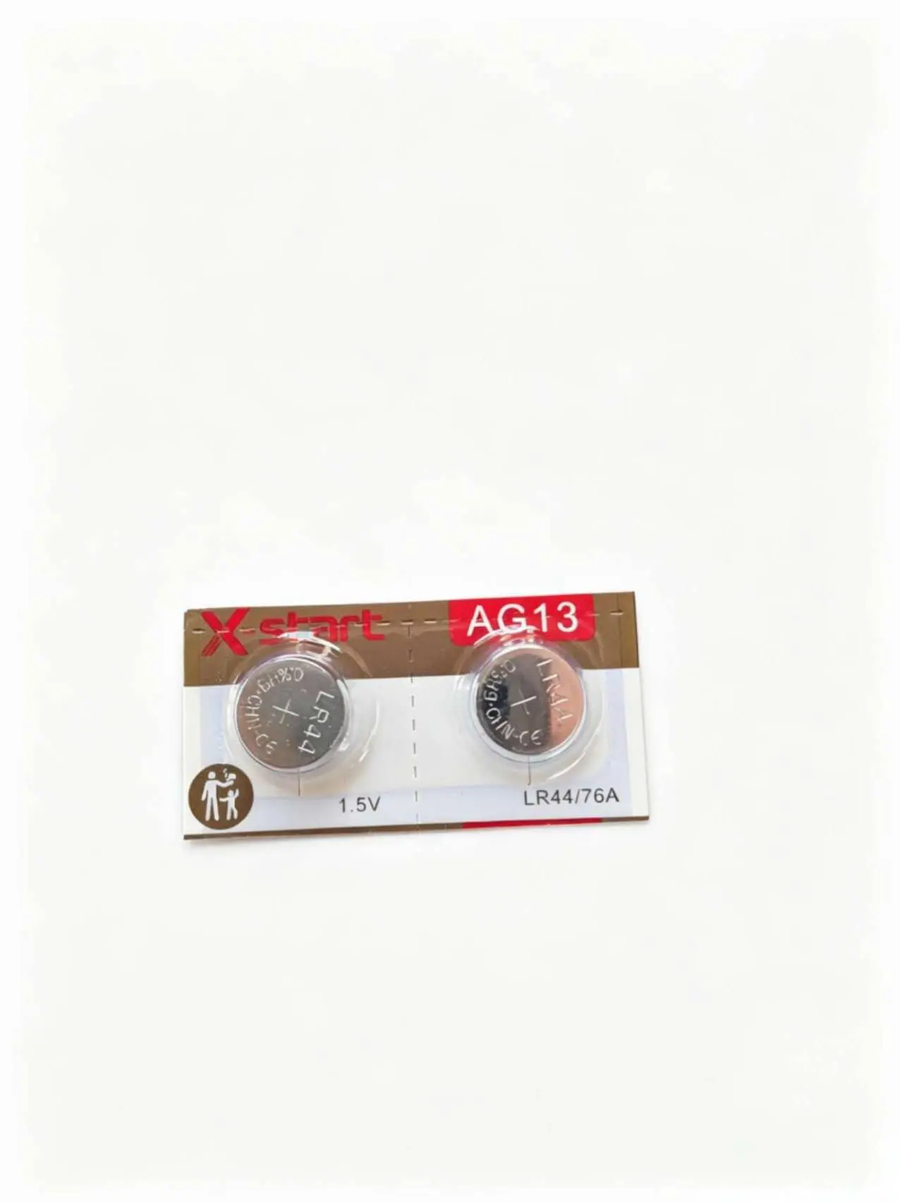 X Start Dugmaste baterije AG13 LR44, 1.5V, 2 komada