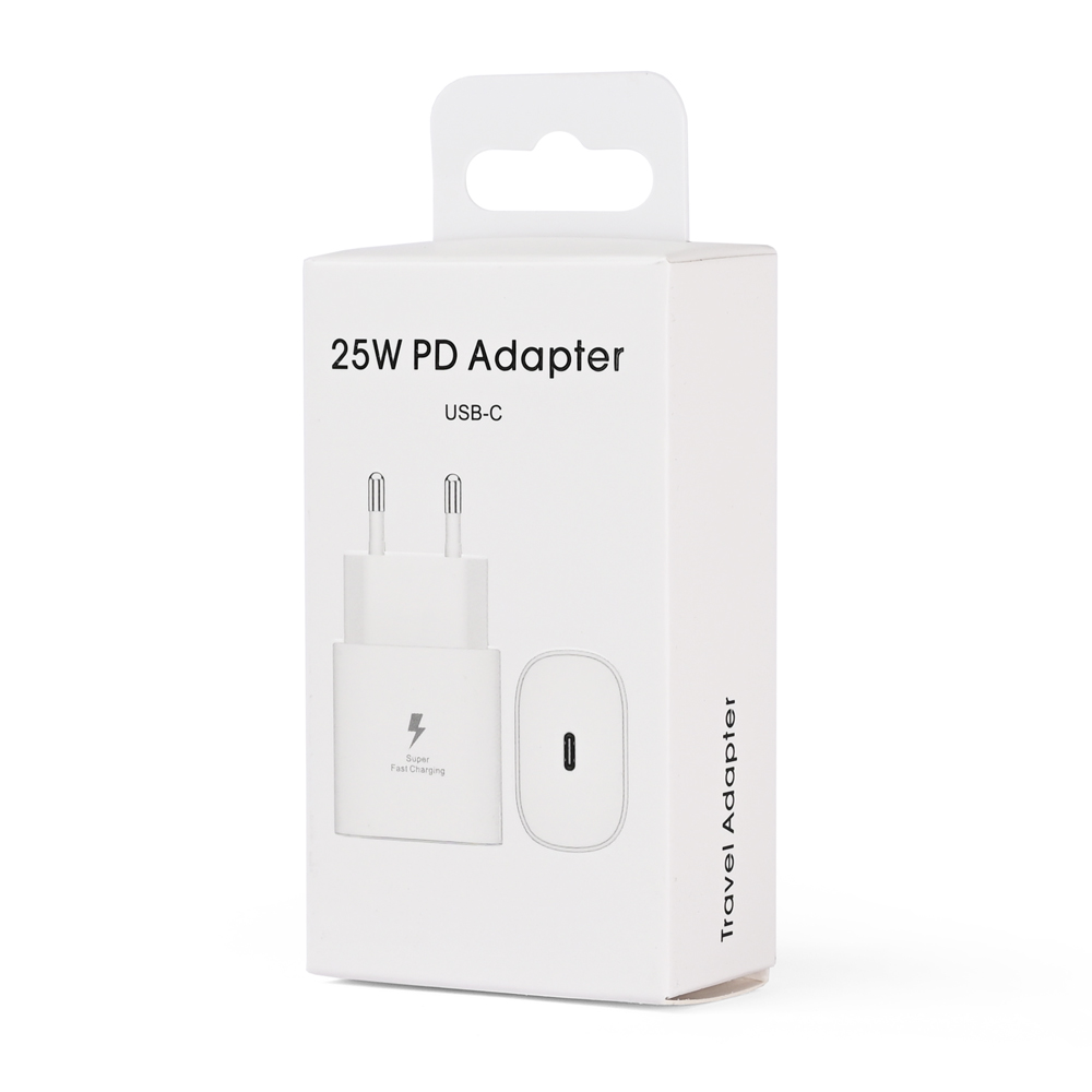 Kucni punjac PD Fast charger 25W za Samsung CE beli