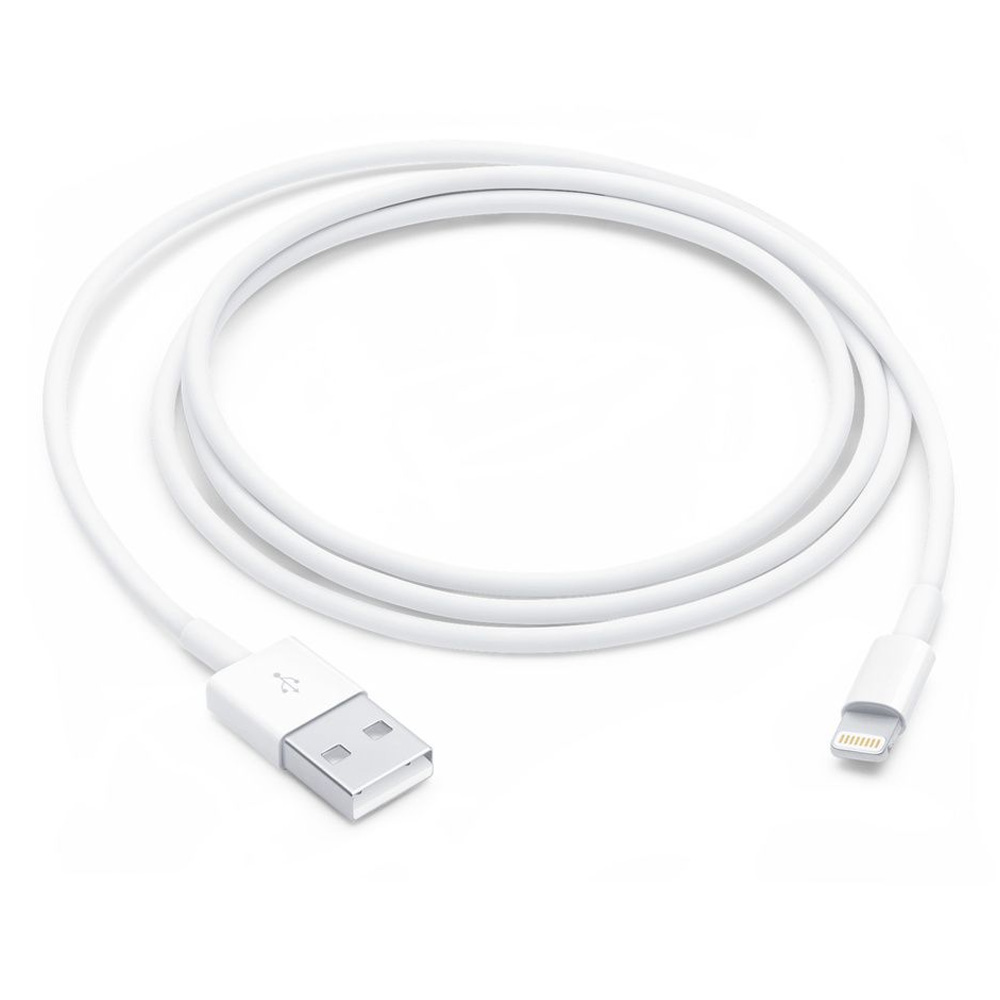 Data kabl L za iPhone 11-14 USB na Lightning beli 1m