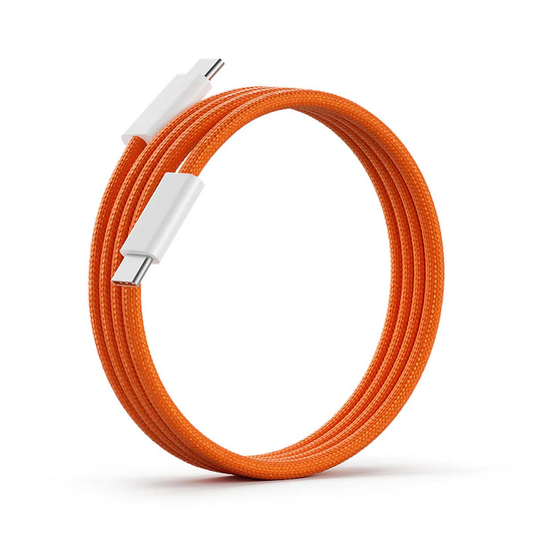 Data kabl za iPhone 17 seriju 60W PD na Type C 1m narandzasti
