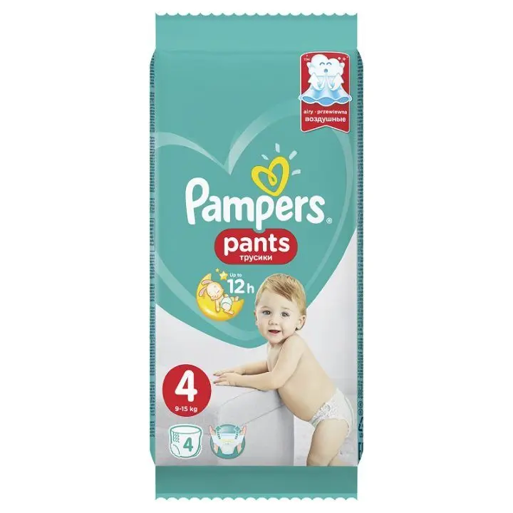 Pampers Pelene Pants 4, 4 komada