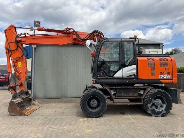 Bager na točkovima
Hitachi ZX170W-6