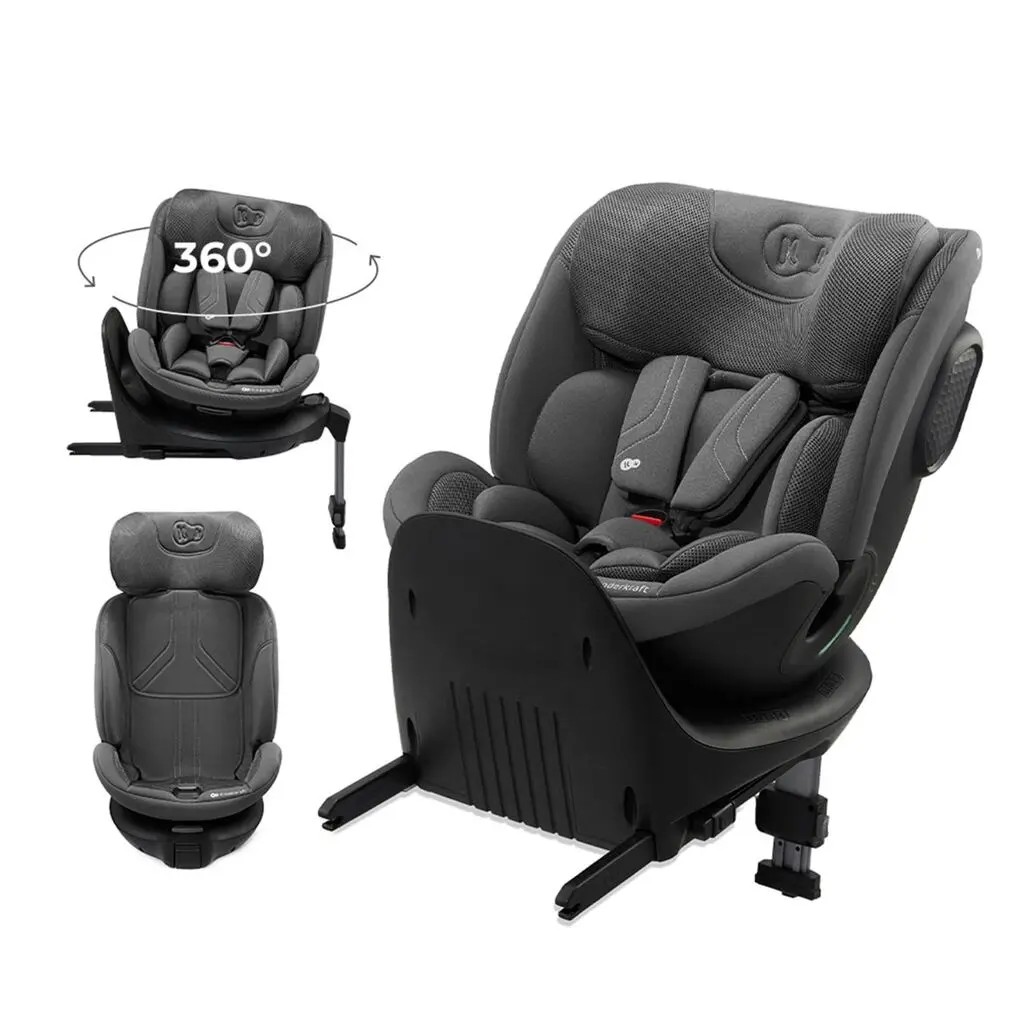 Kinderkraft Auto sedište 40-150cm, Xrider2 I-size, Sivo