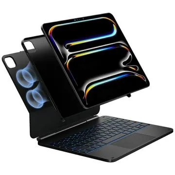 IPAD AIR 13 2024/2025/2026 TYPECASE EDGE+ KEYBOARD CASE WITH TOUCHPAD - US LAYOUT - BLACK