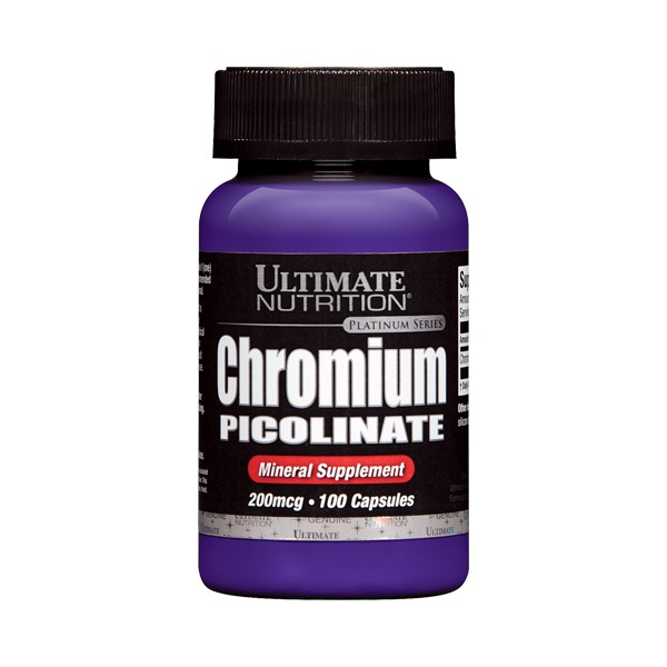Chromium Picolinate 200mcg, 100 kap