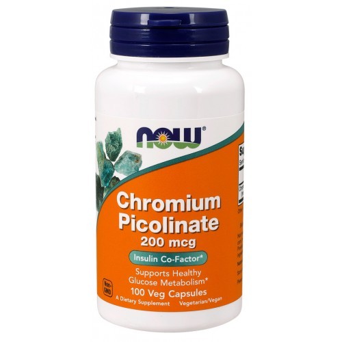 Chromium Picolinate, 200mcg, 100 Kapsula