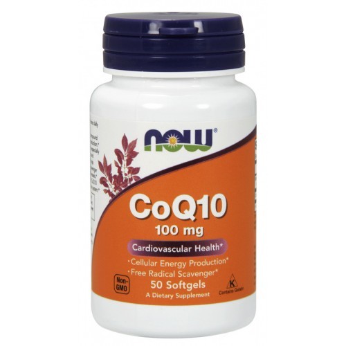 CoQ10 100mg, 50 Gelkapsula