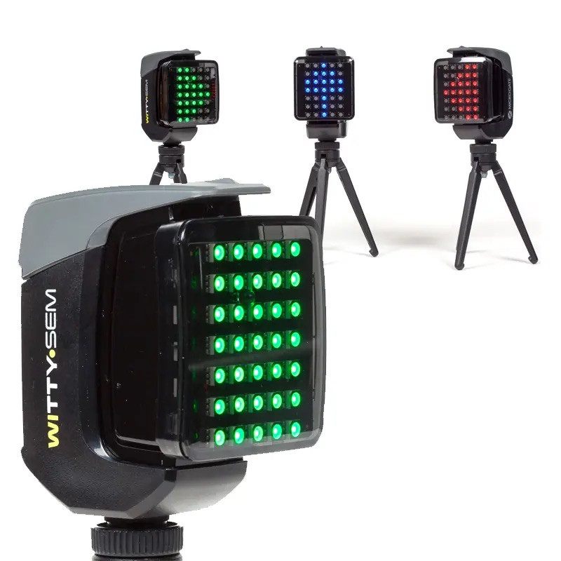 Microgate Witty – SEM – 4 traffic lights kit with timer with tripods