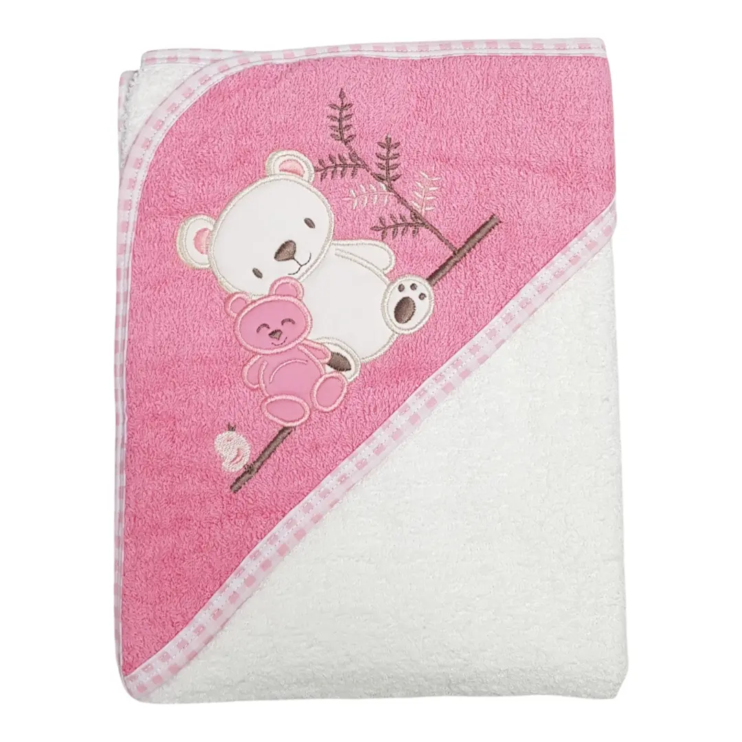 Peškir sa kapuljačom za bebe 100x100
