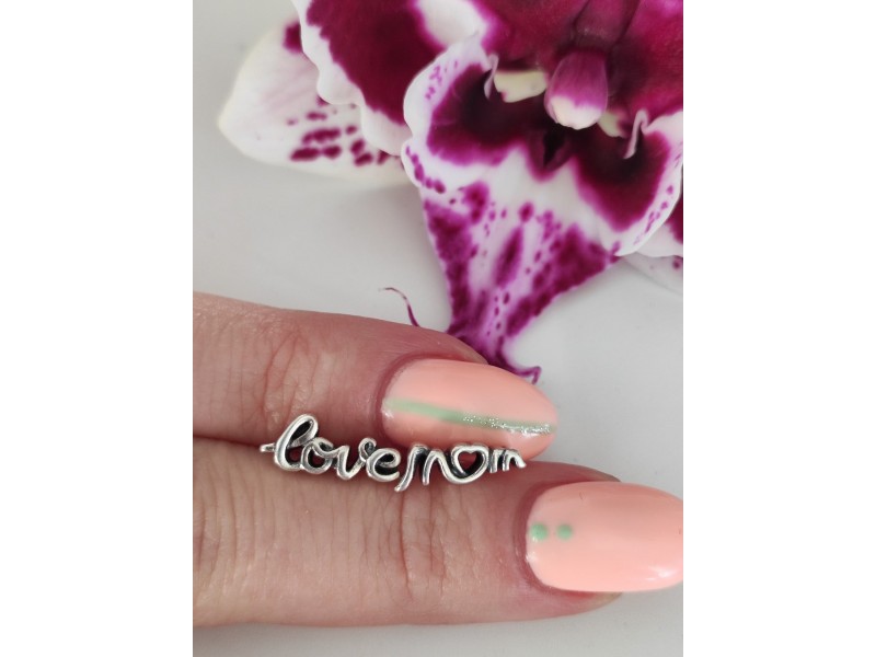 Nove Pandora mindjuse LOVE MOM 925