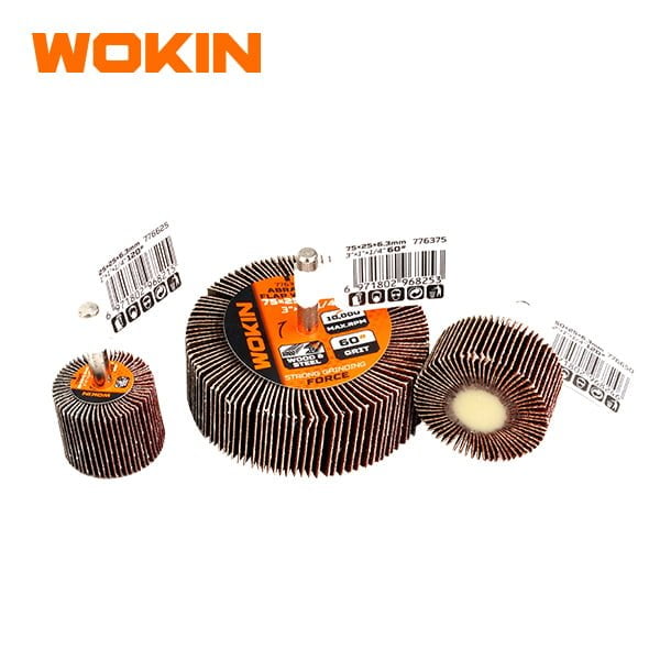 Wokin ABRAZIVNI TOČKOVI - 75x25mmx6.35mm 3″x1″x1/4″ / 80# / 10,000