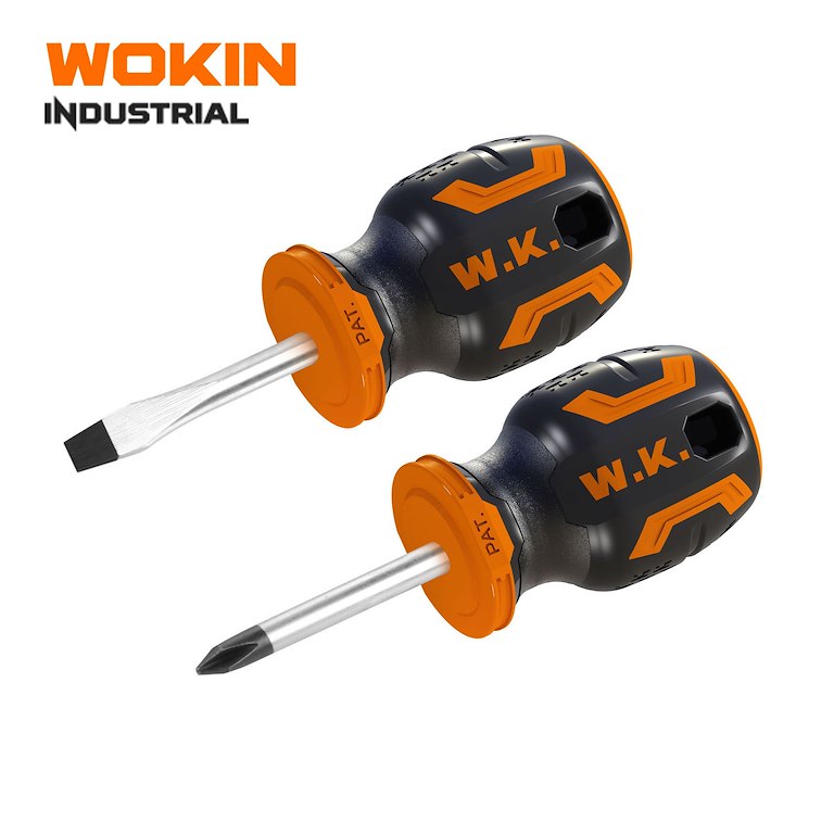 Wokin 2PCS KRATKIH ODVIJAČA (INDUSTRIJSKI) - 6.5x38mm PH2x38mm