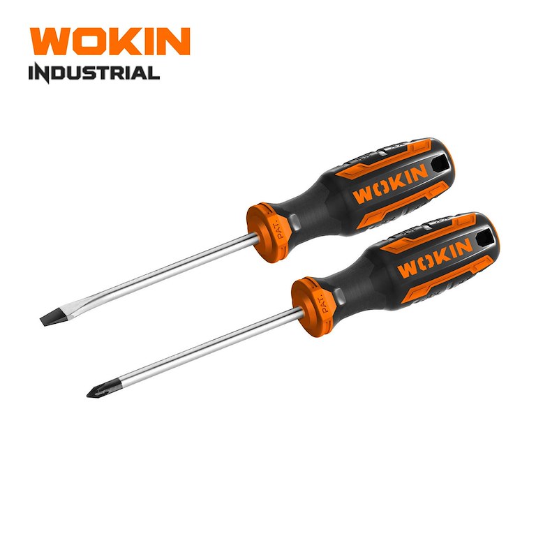 Wokin 2PCS SET ODVIJAČA (INDUSTRIJSKI) - 6.5x100mm PH2x100mm