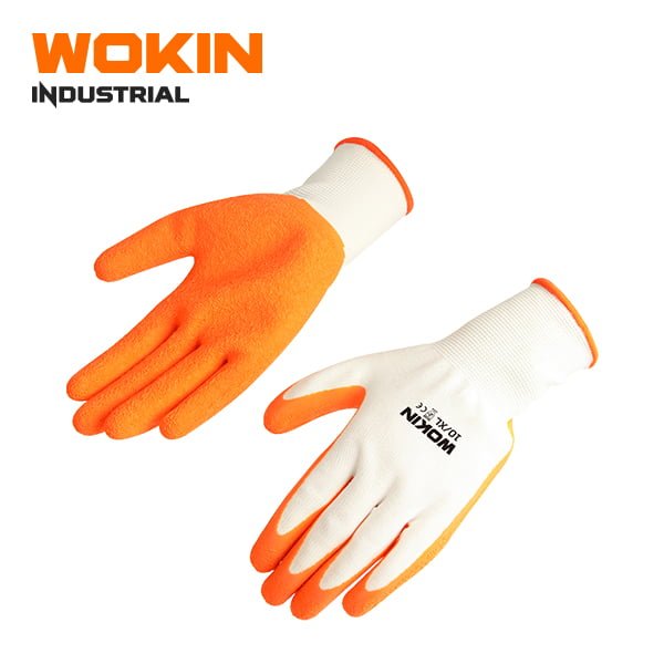 Wokin rukavice sa lateks premazom (industrijske) - 10(XL)