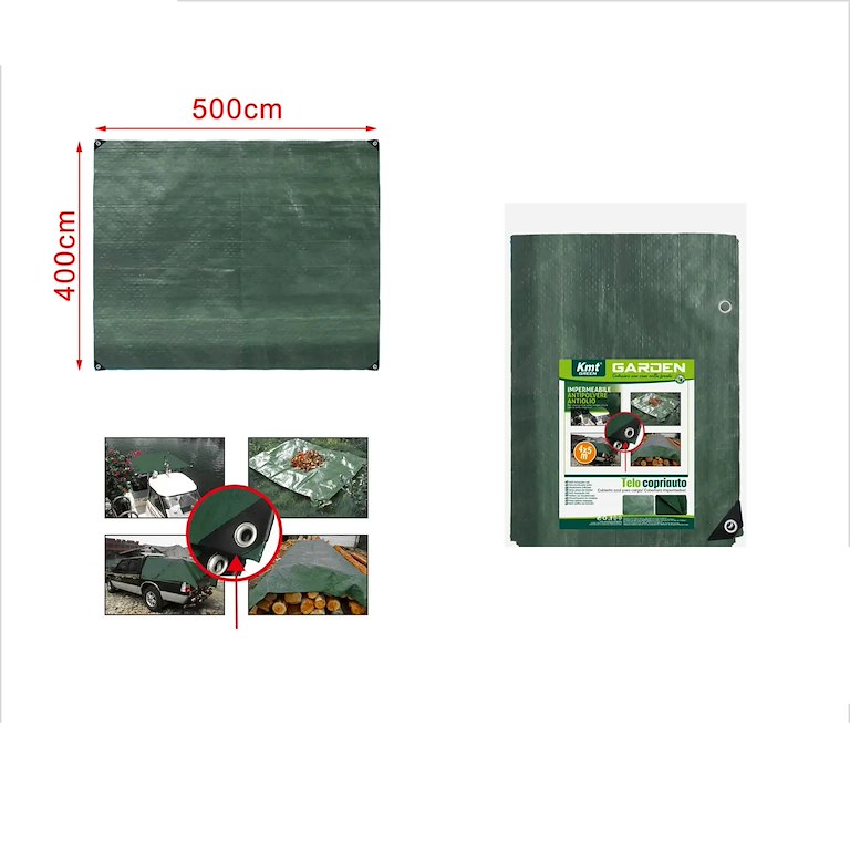 KMT Cerada (novi materijal, dvostruko zelena)