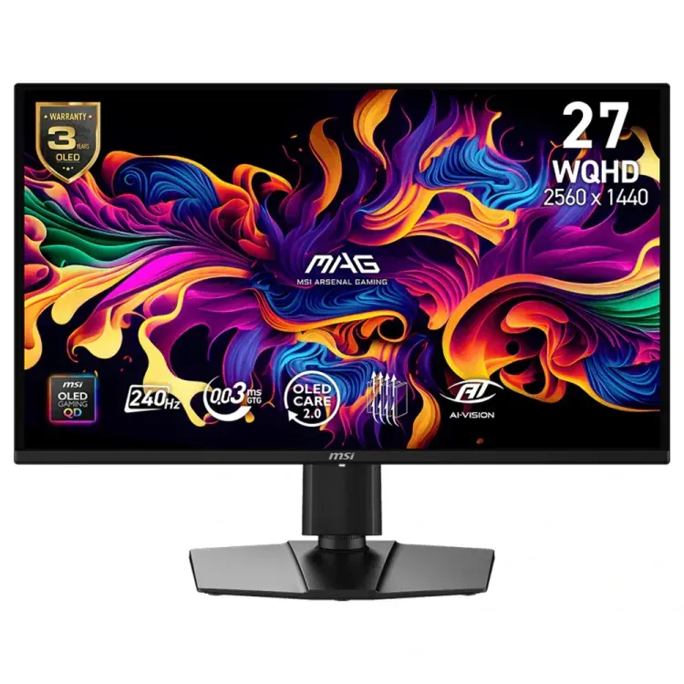 MSI MAG 27" QD-OLED 274QP X24 Monitor
MSI MAG 27" QD-OLED 274QP X24 Monitor