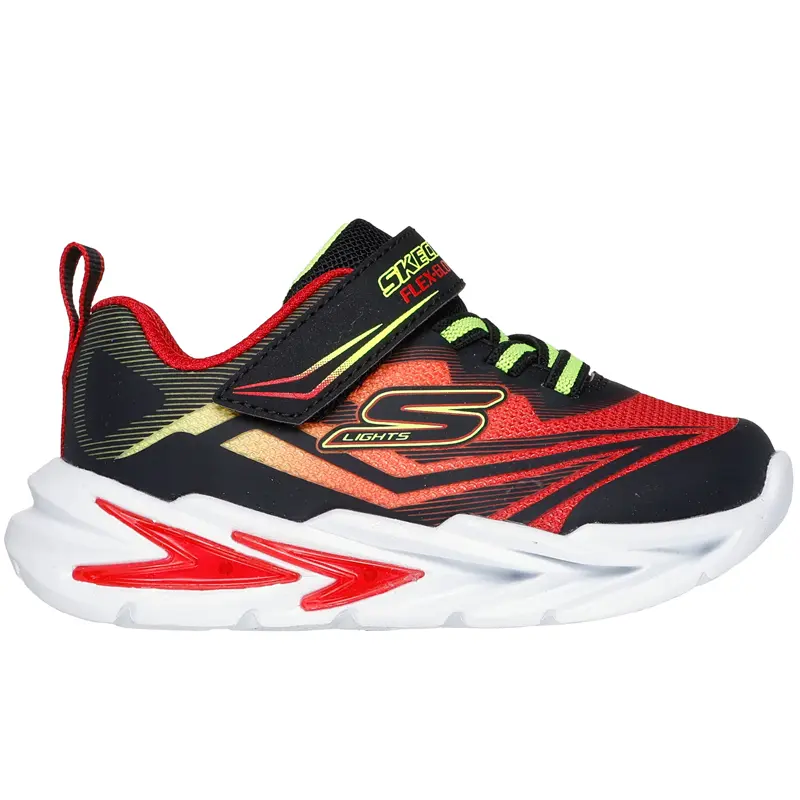 SKECHERS Patike za bebe Flex - Glow Ultra, Crveno - crne