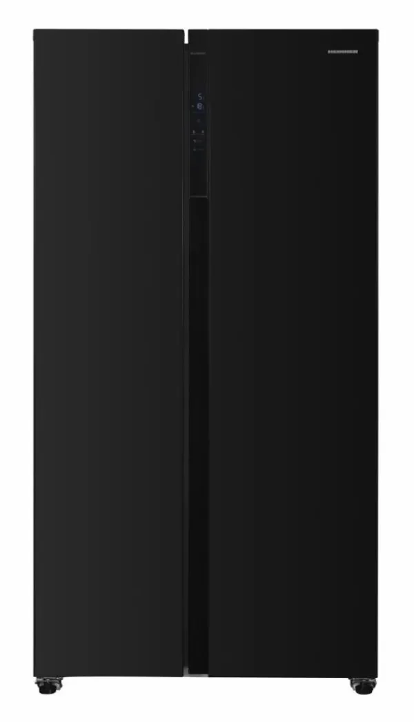 SBS frižider HEINNER HSBS-H442NFBKE++ 442l/NoFrost/90x177/Inverter/crni