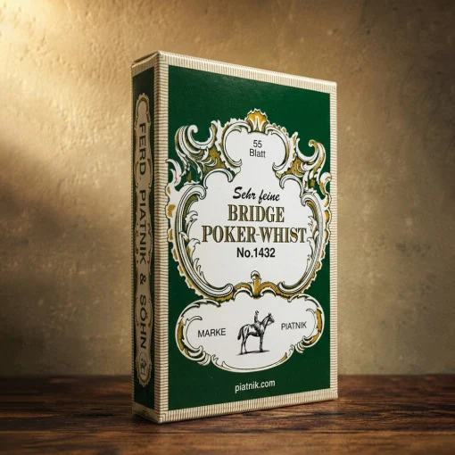 Piatnik Karte Bridge Poker Whist Zelene