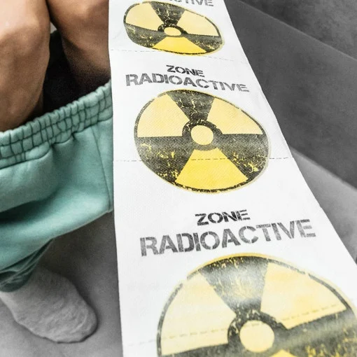 Radioaktive Zone XL Toalet Papir