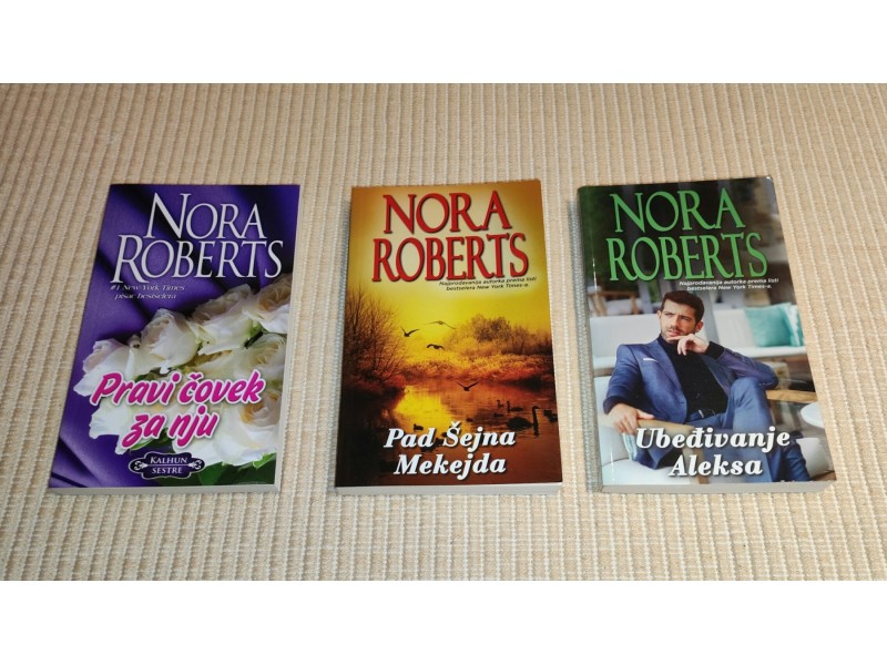 3 knjige Nore Roberts (NOVO)
