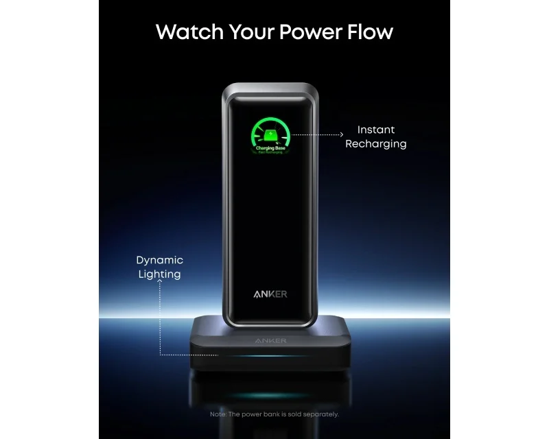 ANKER Prime baza za punjenje, 150W, crna