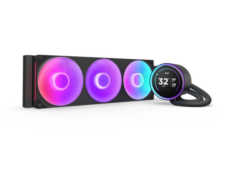NZXT KRAKEN ELITE 360 RGB V2 VODENO HLAĐENJE CRNO (RL-KR36E-B2)