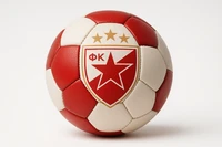 Kožna Fudbalska lopta Crvena zvezda