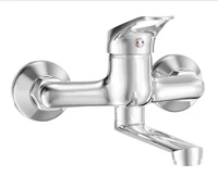 Jednoručna baterija / slavina za lavabo sudoperu lula 22cm