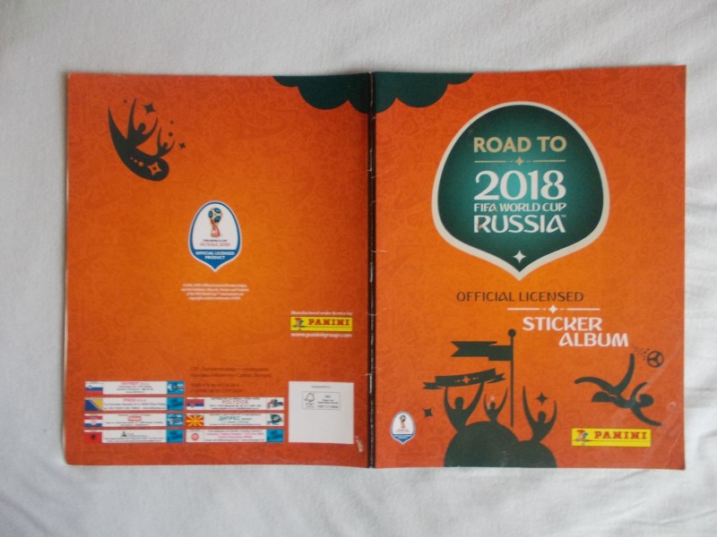Album Panini - 2018 FIFA WORLD CUO RUSSIA