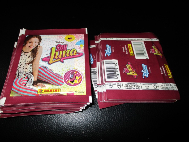 37 punih kesica Soy Luna Ja sam Luna Panini