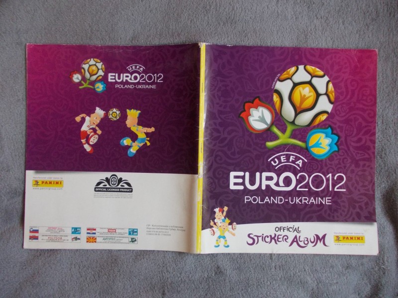 Album prazan - Uefa EURO 2012 POLAND- UKRAINE