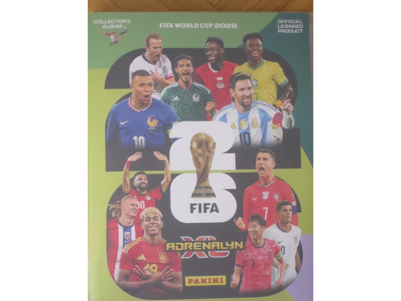 PANINI FIFA WORLD CUP 2026 ADRENALYN XL NEMAČKI BINDER
