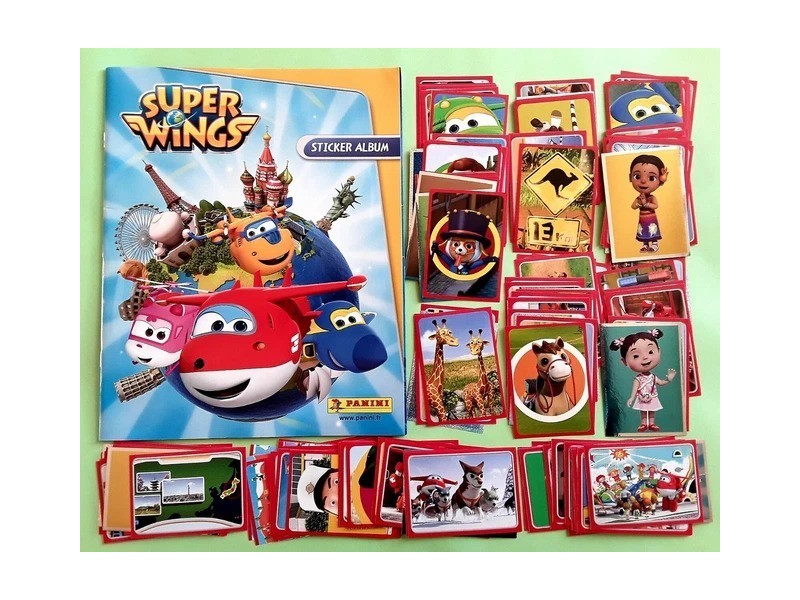 Sličice na komad SUPER WINGS (Panini,2017)